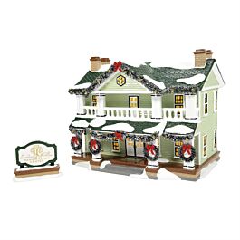 DEPARTMENT 56 6013449 Enduring Willow Senior Center, Set of 2