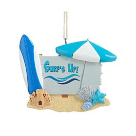KURT ADLER A2307 "Surf's Up" Beach Ornament
