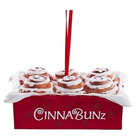 KURT ADLER D4253B Glittered Cinnabunz