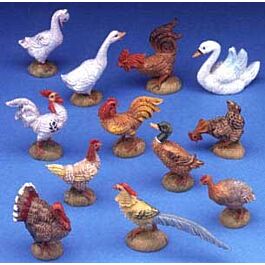 ROMAN 51517 Barnyard Birds - 5''