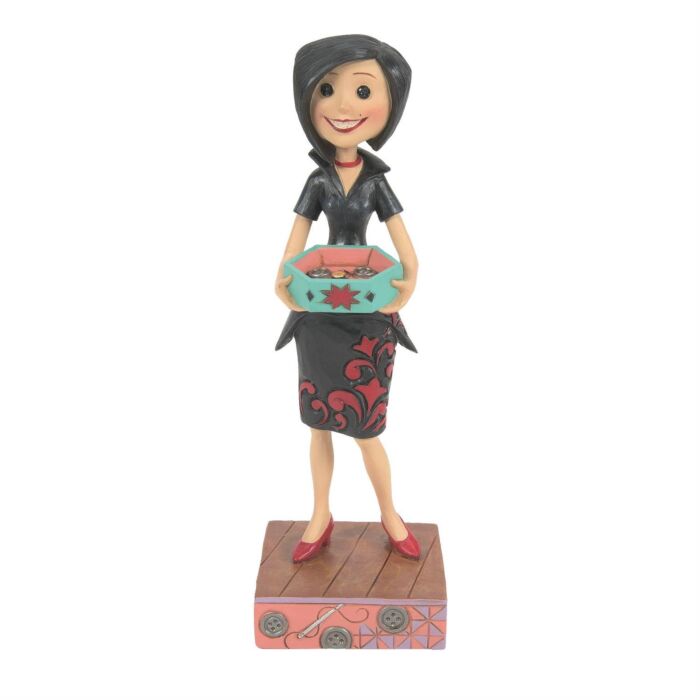 JIM SHORE HEARTWOOD CREEK 6016427 Other Mother Offering Button Eye