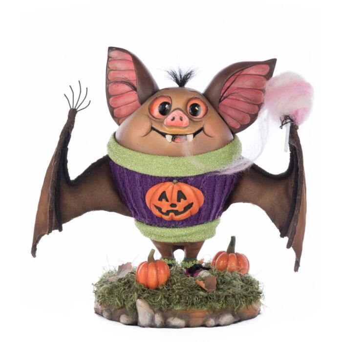KATHERINES COLLECTION 28528655 Fangs the Bat in Sweater Tabletop