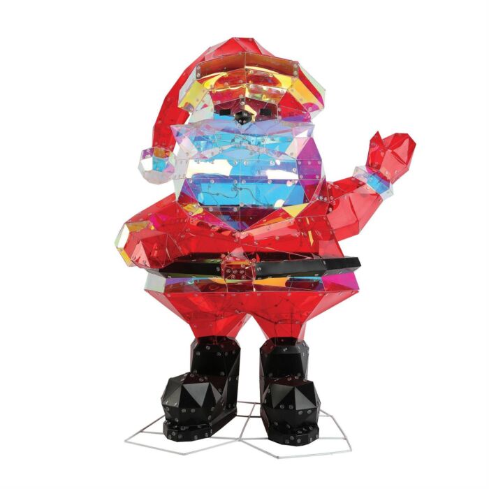 PRISM XMAS DECOR 6016197 Lit Santa Claus